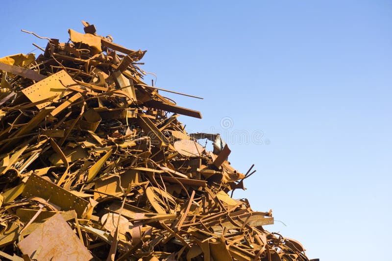 Scrap Heap Waste Separation Stock Photo - Image of garbage, dumping ...