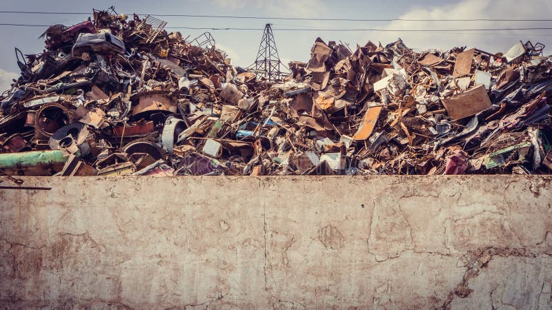Scrap stock image. Image of dirty, pile, hard, damage - 44623691