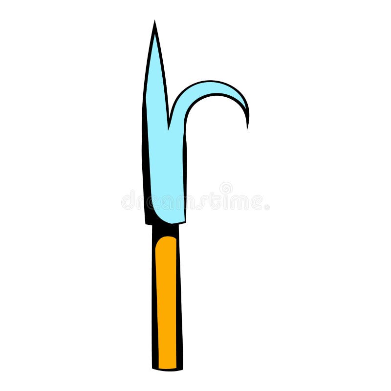 Scrap Tool Icon in Cartoon Style Stock Illustration - Illustration of ...