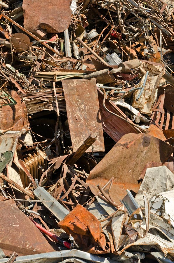 Scrap metal stock image. Image of pollution, dump, iron - 19372559