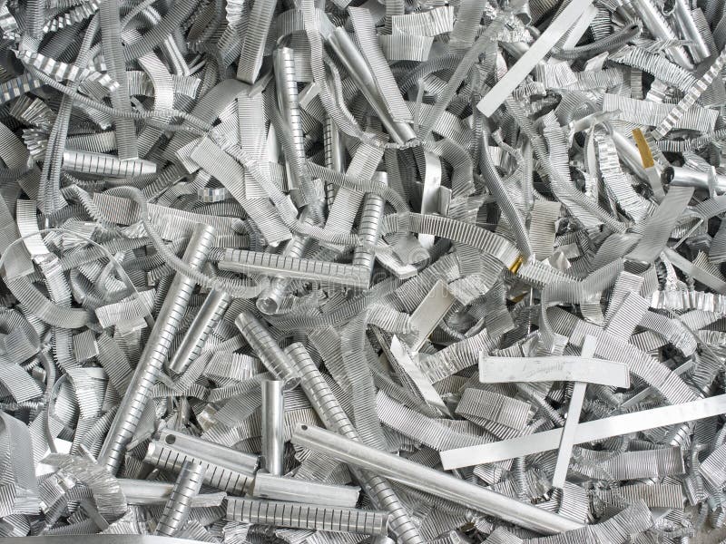 Scrap metal aluminum stock image. Image of stainless - 52243877