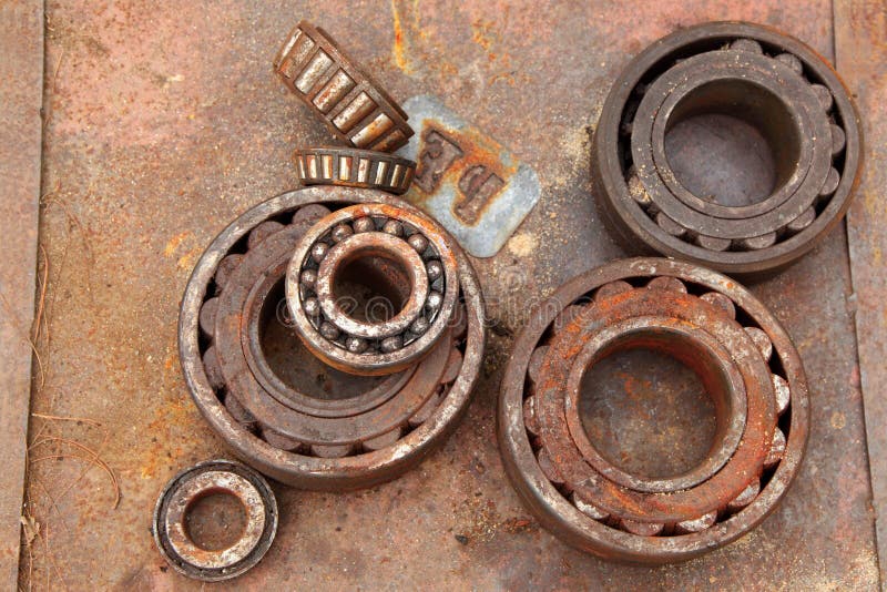 Scrap Metal bearing stock photo. Image of detail, replacement - 34920180