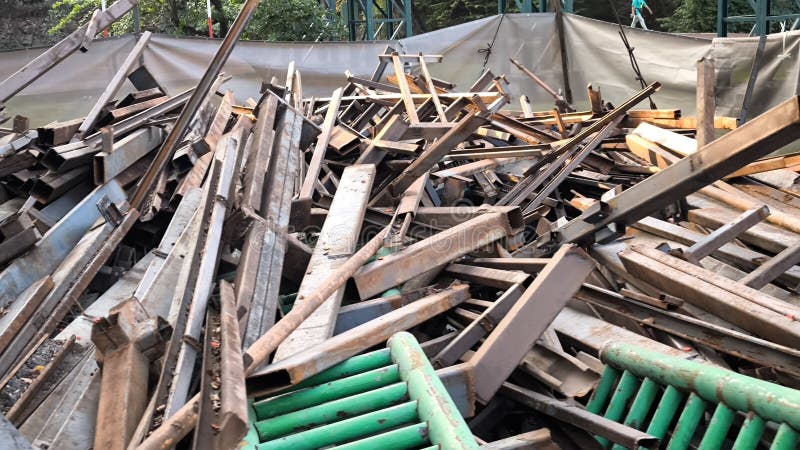 Scrap Metal from Building Construction. Development Concept for ...