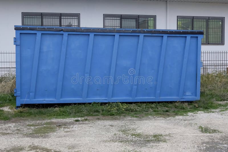 Scrap metal collection box stock photo. Image of environment - 102882562