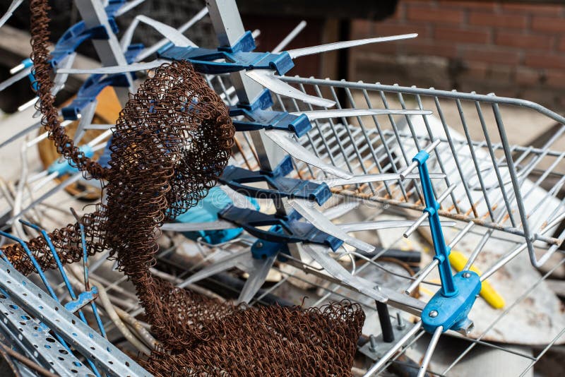 Scrap Metal Collection.Environmental Issues - Disposal of Household ...