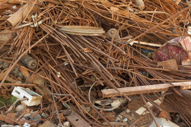 Baled Scrap Metal stock image. Image of aluminum, technology - 20878083