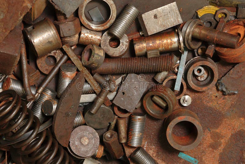 Scrap Metal stock image. Image of industries, recycling - 46732259