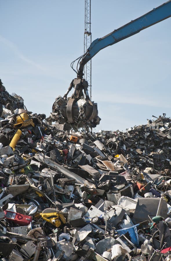 Scrap Dump stock image. Image of disposal, auto, junk - 1055223
