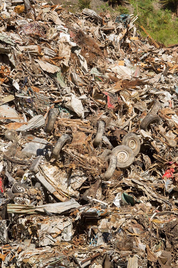 Scrap Metal stock photo. Image of waste, recycle, industrial - 60625420