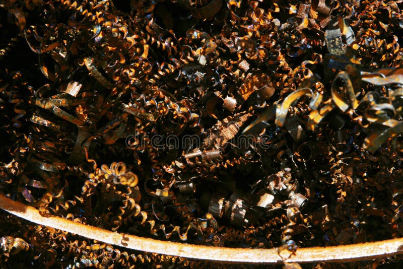 Scrap Metal stock image. Image of aluminum, closeup - 187911659