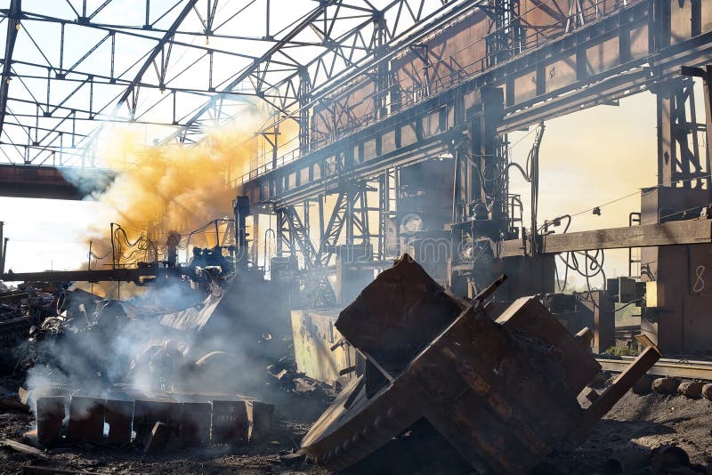 Scrap metal stock photo. Image of nuts, broken, dump - 63340432