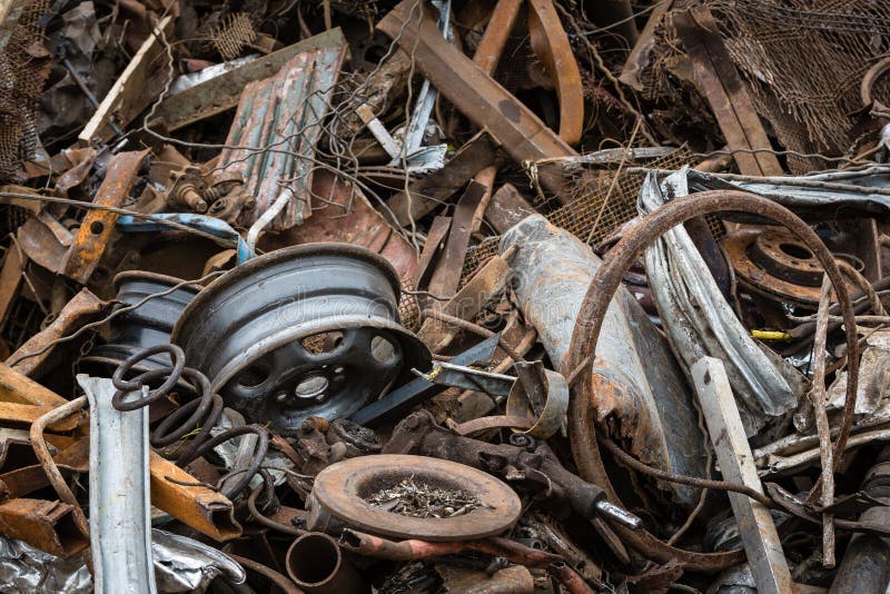 Scrap Metal stock photo. Image of reduce, recycle, scrap - 15152218