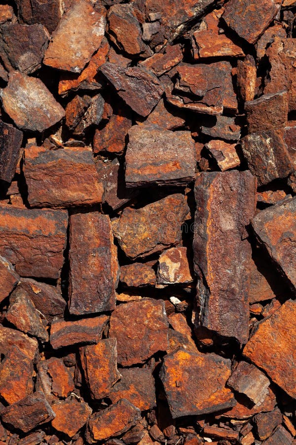 Scrap Metal. Rusty Iron and Old Rusty Pieces of Scrap Iron, Close-up ...