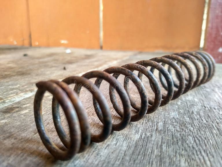 Scrap metal springs stock photo. Image of scrap, carving - 207893700