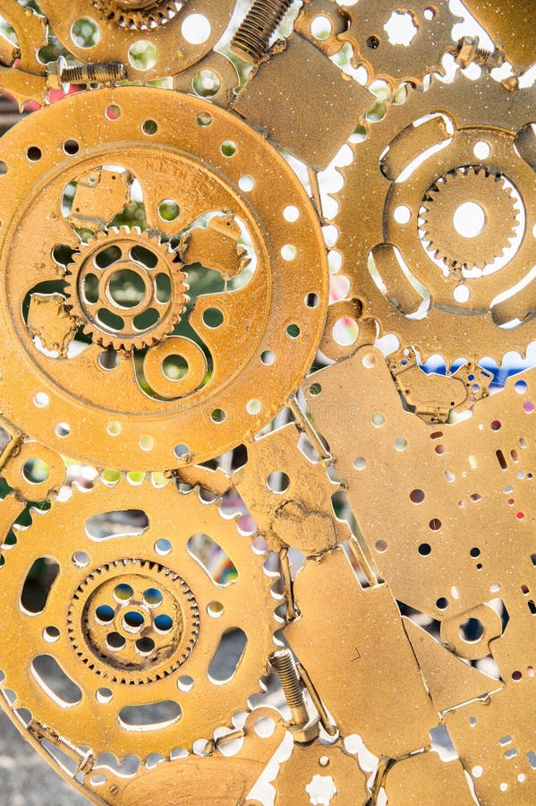 Scrap Metal Textures and Patterns Creative Designs Stock Photo - Image ...