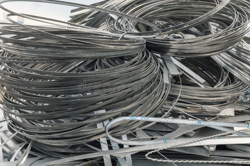 Scrap metal on pile stock photo. Image of iron, economy - 103673296