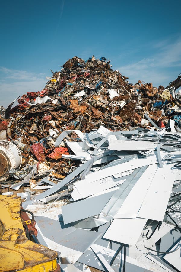 Scrap metals stock photo. Image of waste, junk, grabber - 45158300