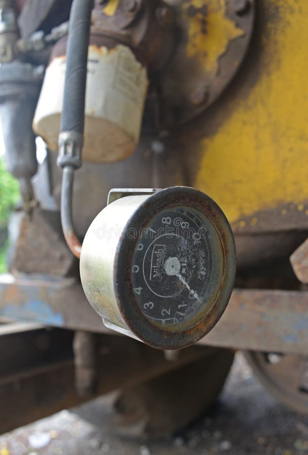 Scrap Part of Old Abandoned Tractor Stock Image - Image of object ...