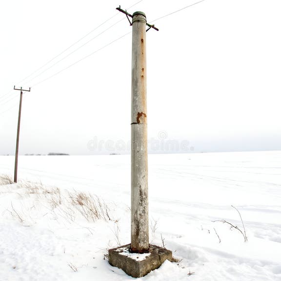 Scrap Pole Isolated stock illustration. Illustration of metal - 356691776