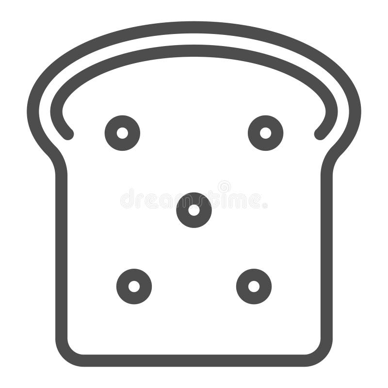 Bread Slice Outline Stock Illustrations – 7,659 Bread Slice Outline ...