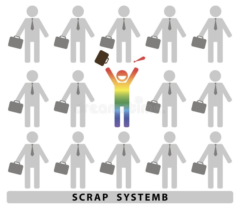 Scrap standard stock vector. Illustration of life, diagram - 28018065