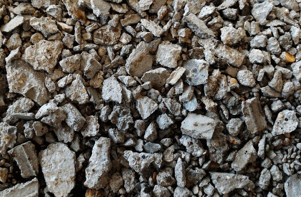 Scrap Stone and Scap Cement Stock Image - Image of scrap, textured ...
