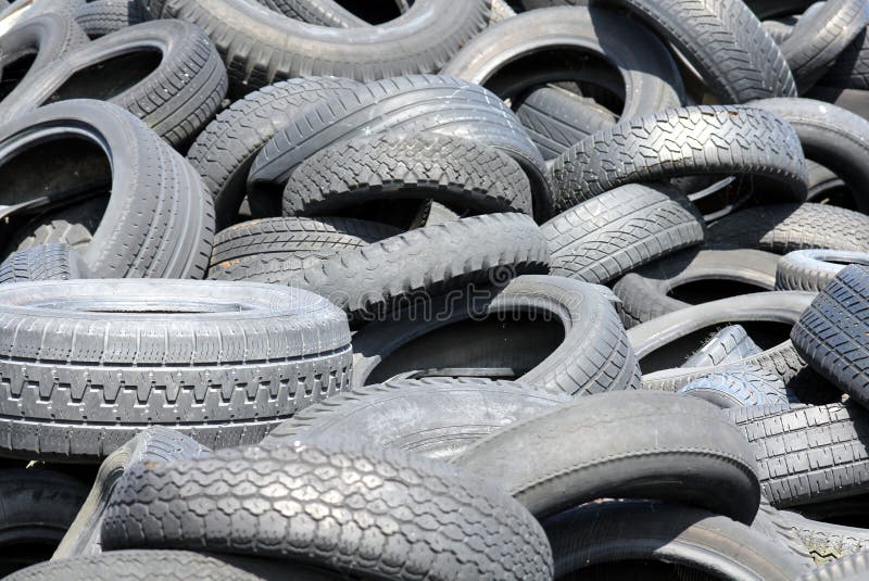 Tire dump stock image. Image of forest, disaster, background - 24561717