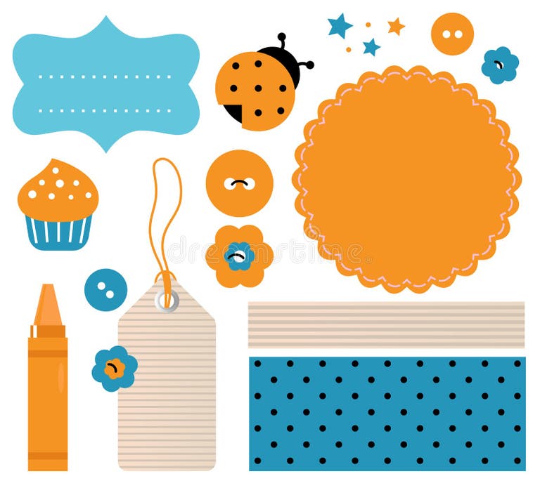 Scrapbooking Note Design Stock Illustrations – 4,893 Scrapbooking Note ...