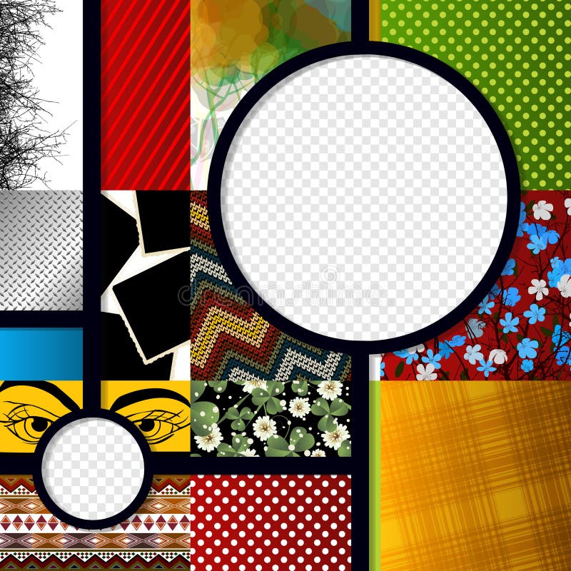 Scrapbook design graphic stock vector. Illustration of modern - 33696909