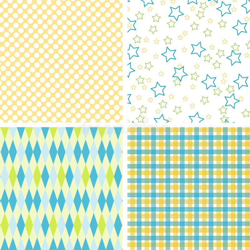 Scrapbook Patterns for Design, Stock Vector - Illustration of abstract ...