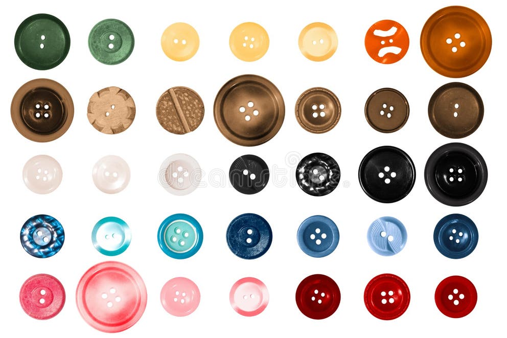 Scrapbooking Buttons stock photo. Image of brown, round - 12537694