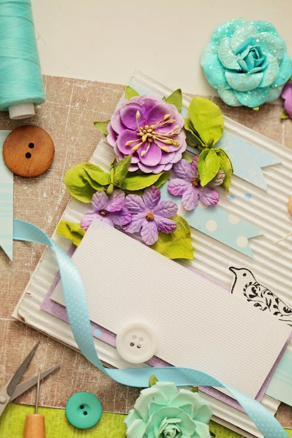 Scrapbooking elements stock photo. Image of design, greeting - 60800986