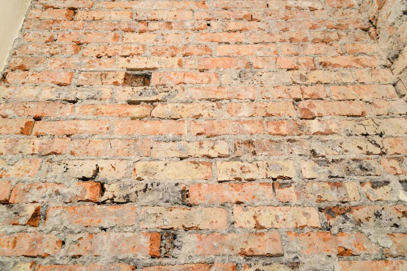 Scuffed brick wall stock photo. Image of bricks, block - 103942802