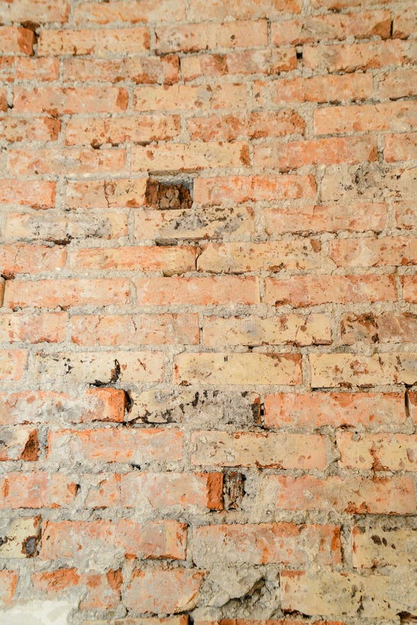 Scuffed brick wall stock photo. Image of bricks, block - 103942802