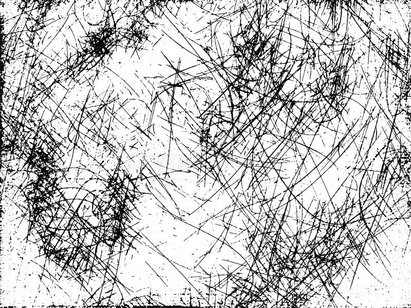 Scraper Board Texture 9C Black Stock Vector - Illustration of textured ...