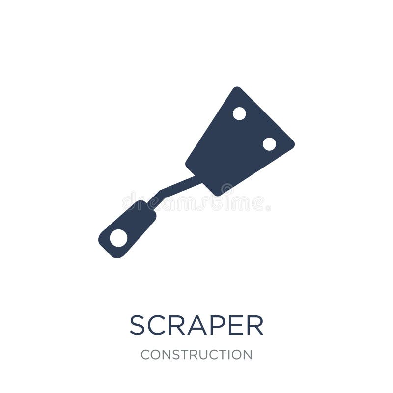 Scraper Icon. Trendy Flat Vector Scraper Icon on White Background from ...