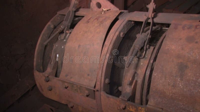 Scraper winch general view stock video. Video of geology - 63488593