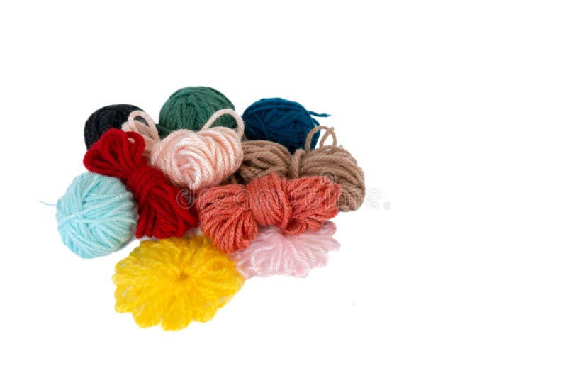 Scraps of wool stock image. Image of background, bits - 32904419