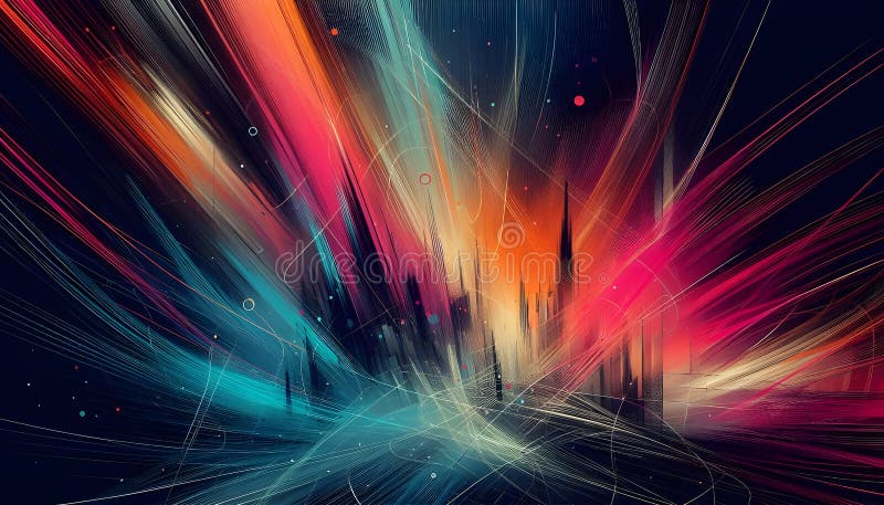 Scratch Brush Abstract Background Stock Illustration - Illustration of ...