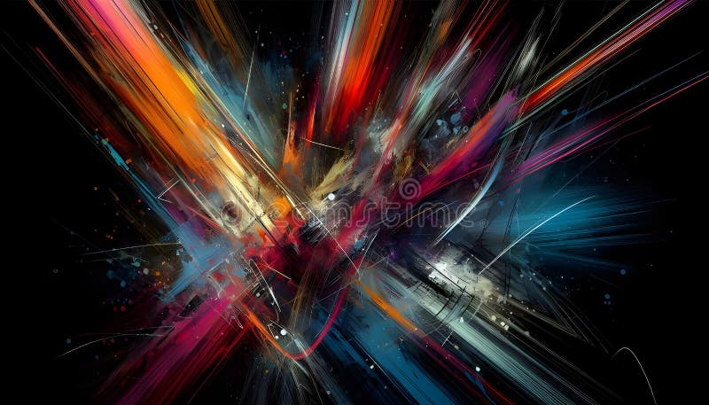 Scratch Brush Abstract Background Stock Illustration - Illustration of ...