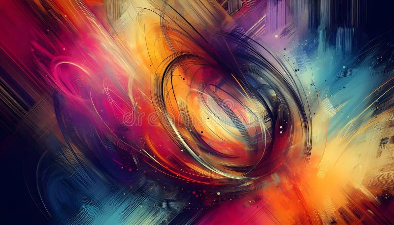 Scratch Brush Abstract Background Stock Illustration - Illustration of ...