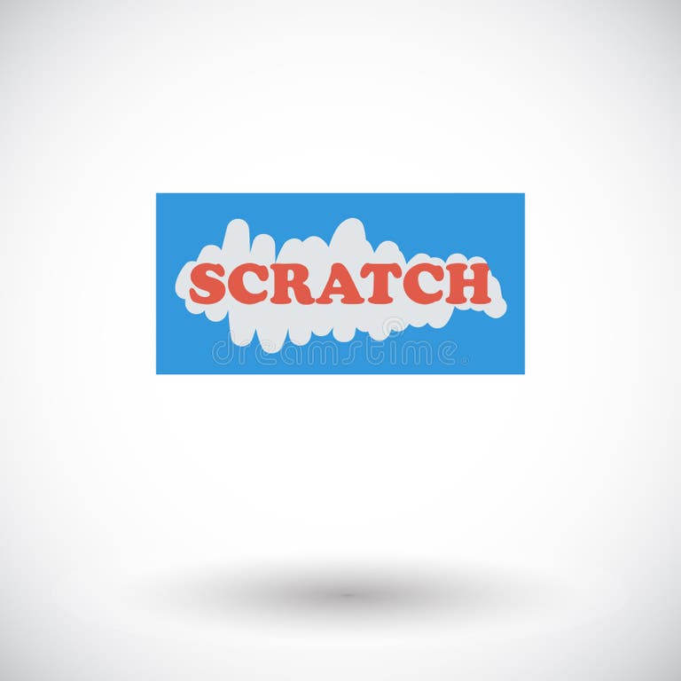 Scratch card stock vector. Illustration of scratch, gamble - 92002662