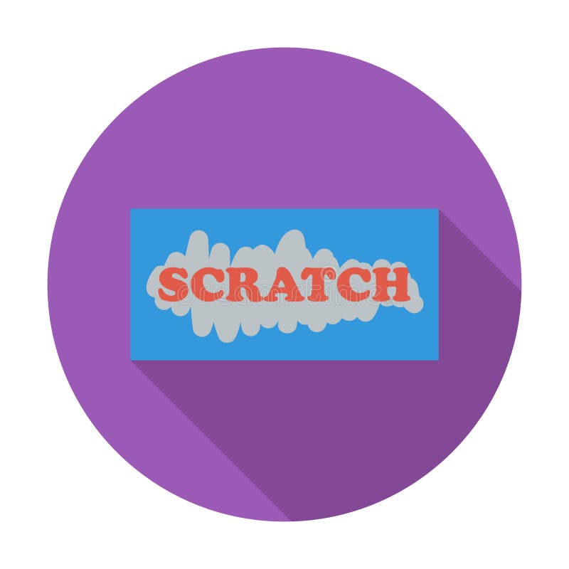 Scratch card stock vector. Illustration of cash, scratch - 98736527