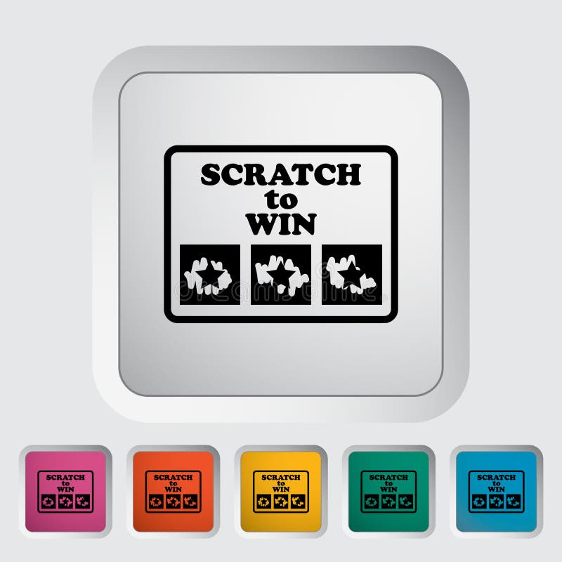 Scratch card stock vector. Illustration of text, damaged - 95523130