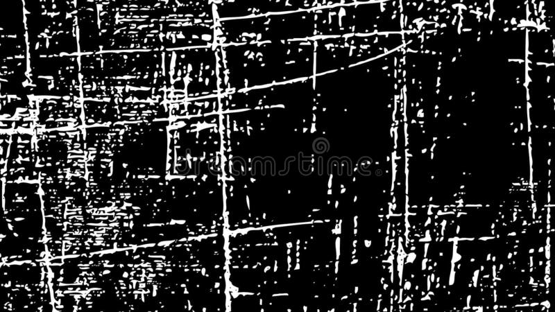 Retro Scratch Effect. Vintage TV Screen with Marks and Damage Stock ...