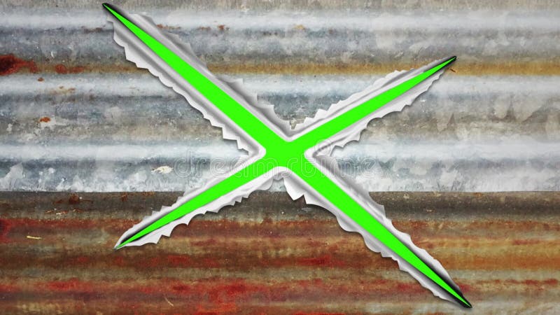 Scratch Marks that Appear on the Metal Floor. Stock Footage - Video of ...