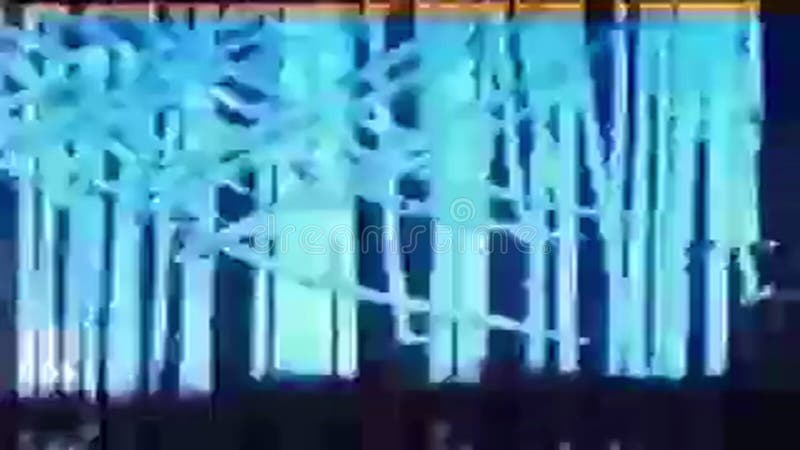 Scratch and Noise on Old Tv Screen Stock Footage - Video of ...