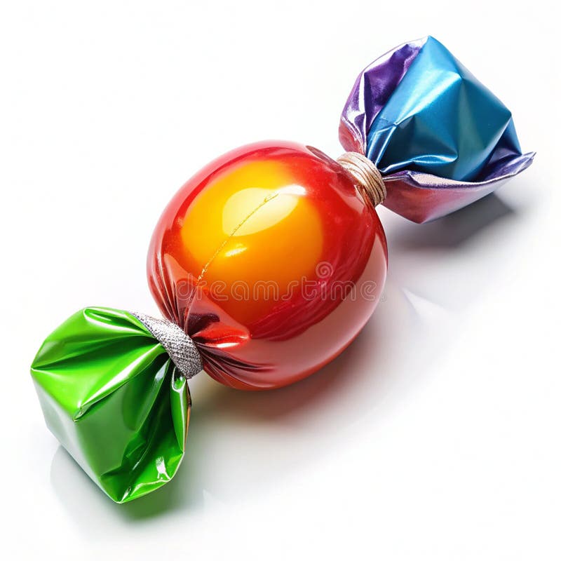 Scratch and Sniff Candy Wrapper for Multi Sensory Experience Stock ...