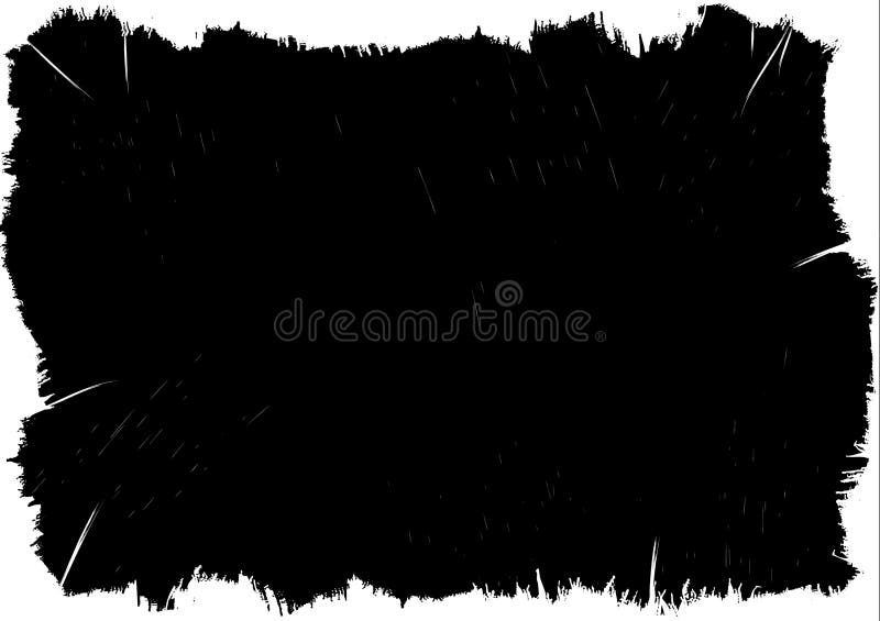 Scratch Frame Grunge Texture Border Distressed Background Vector ...