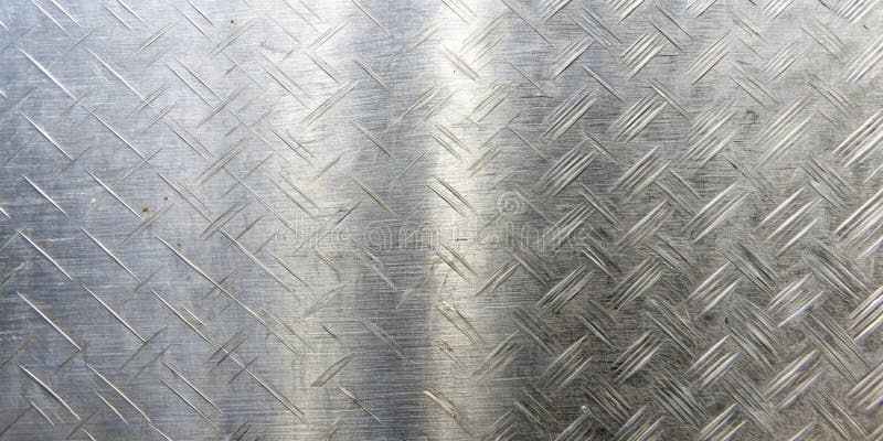 Scratched Aluminum Panel Texture Stock Illustration - Illustration of ...